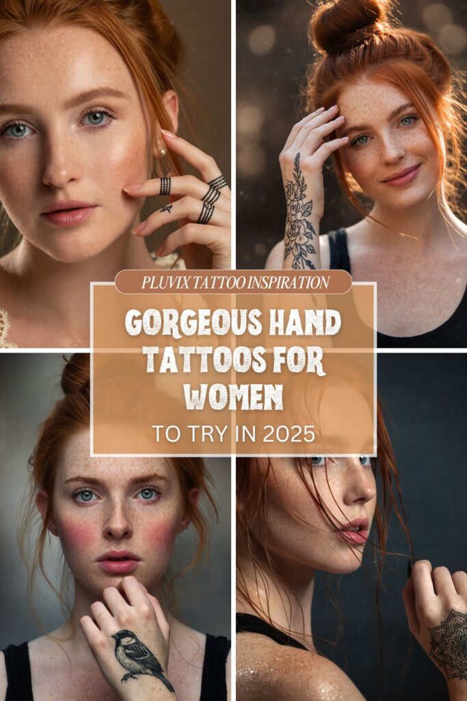 10 Gorgeous Hand Tattoos for Women to Try in 2025 - Pluvix